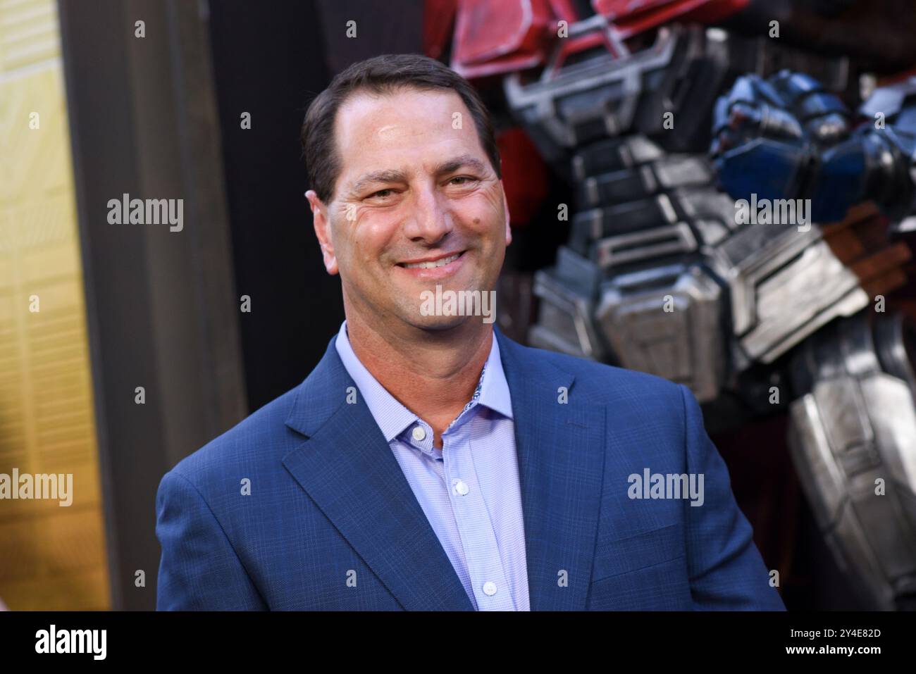 New York, USA. 17th Sep, 2024. Aaron Dem attending Transformers One ...