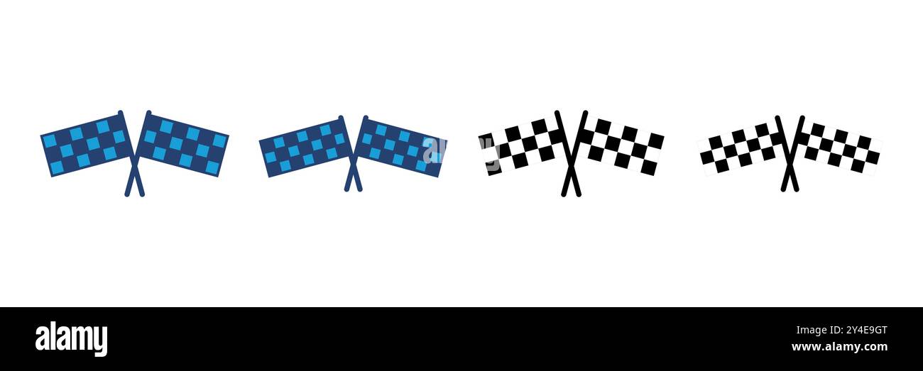 Racing flag icon vector. race flag icon.Checkered racing flag icon ...