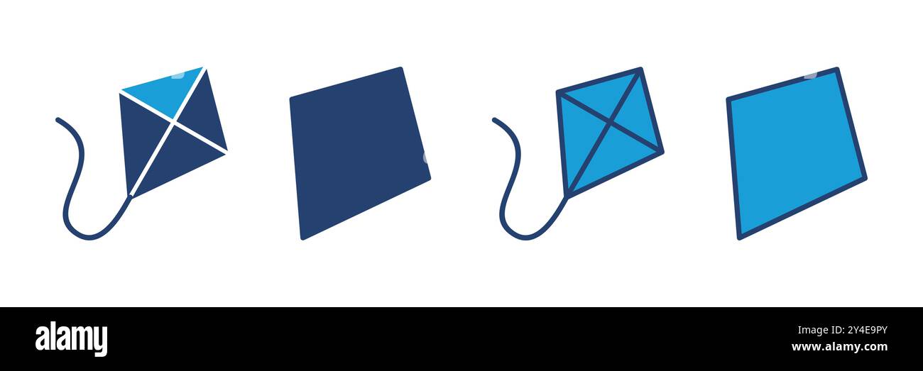 Kite icon vector. kite vector icon Stock Vector Image & Art - Alamy