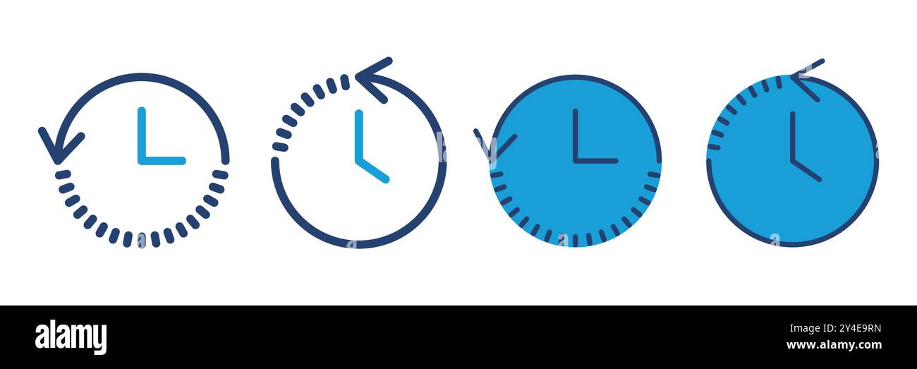 History icon vector. recent event history Stock Vector Image & Art - Alamy