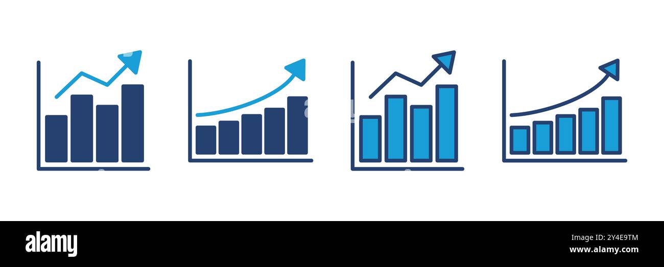 Growing graph Icon. Chart icon. diagram icon Stock Vector Image & Art - Alamy