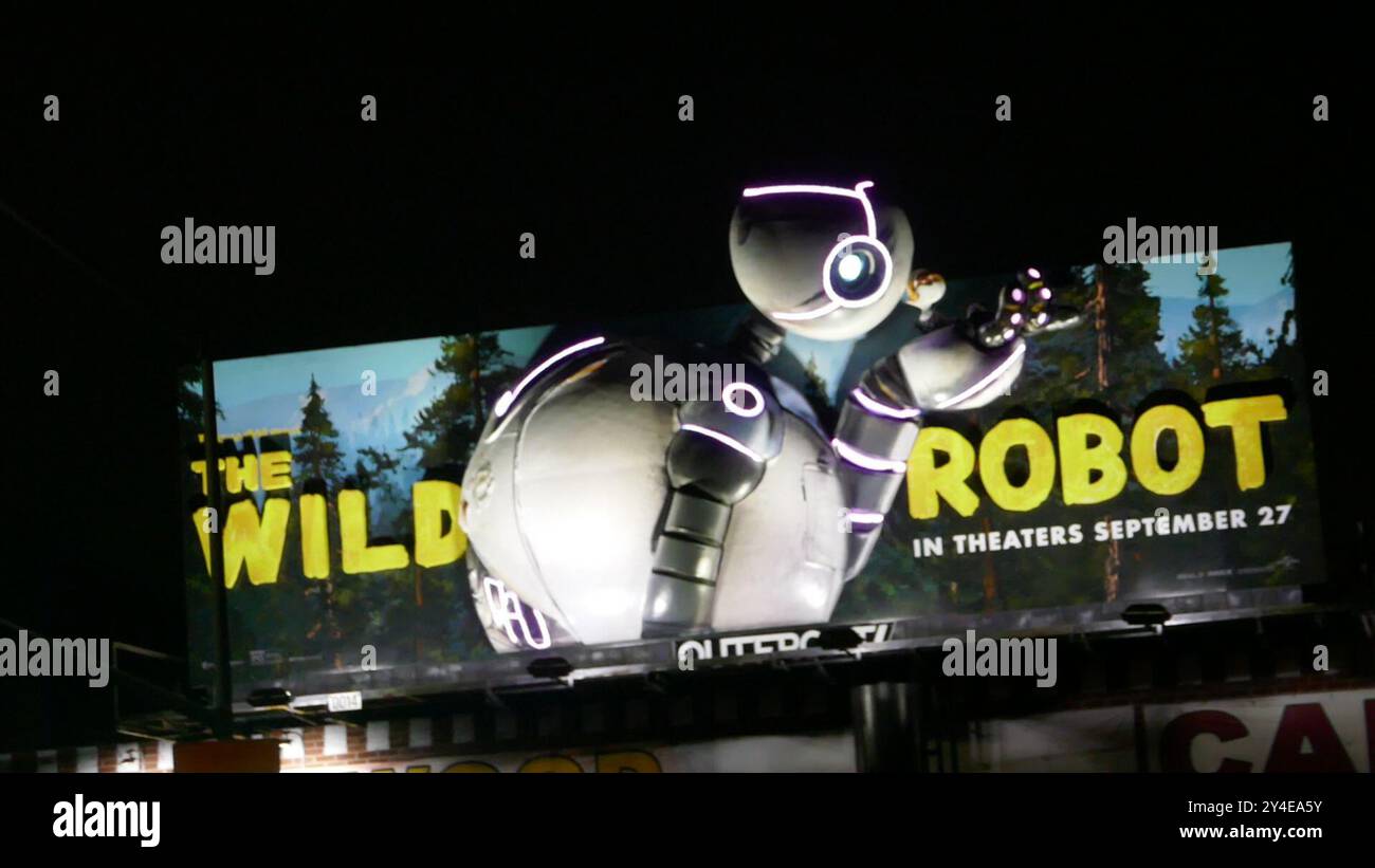 Los Angeles, California, USA 14th September 2024 The Wild Robot ...