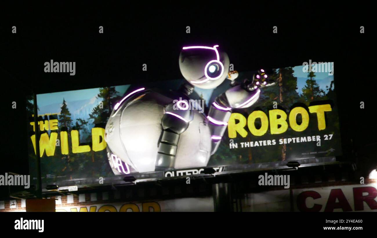 Los Angeles, California, USA 14th September 2024 The Wild Robot ...