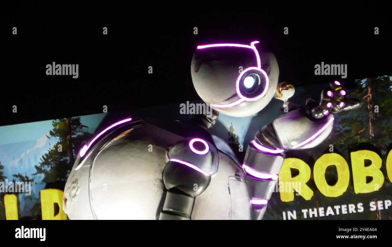 Los Angeles, California, USA 14th September 2024 The Wild Robot ...