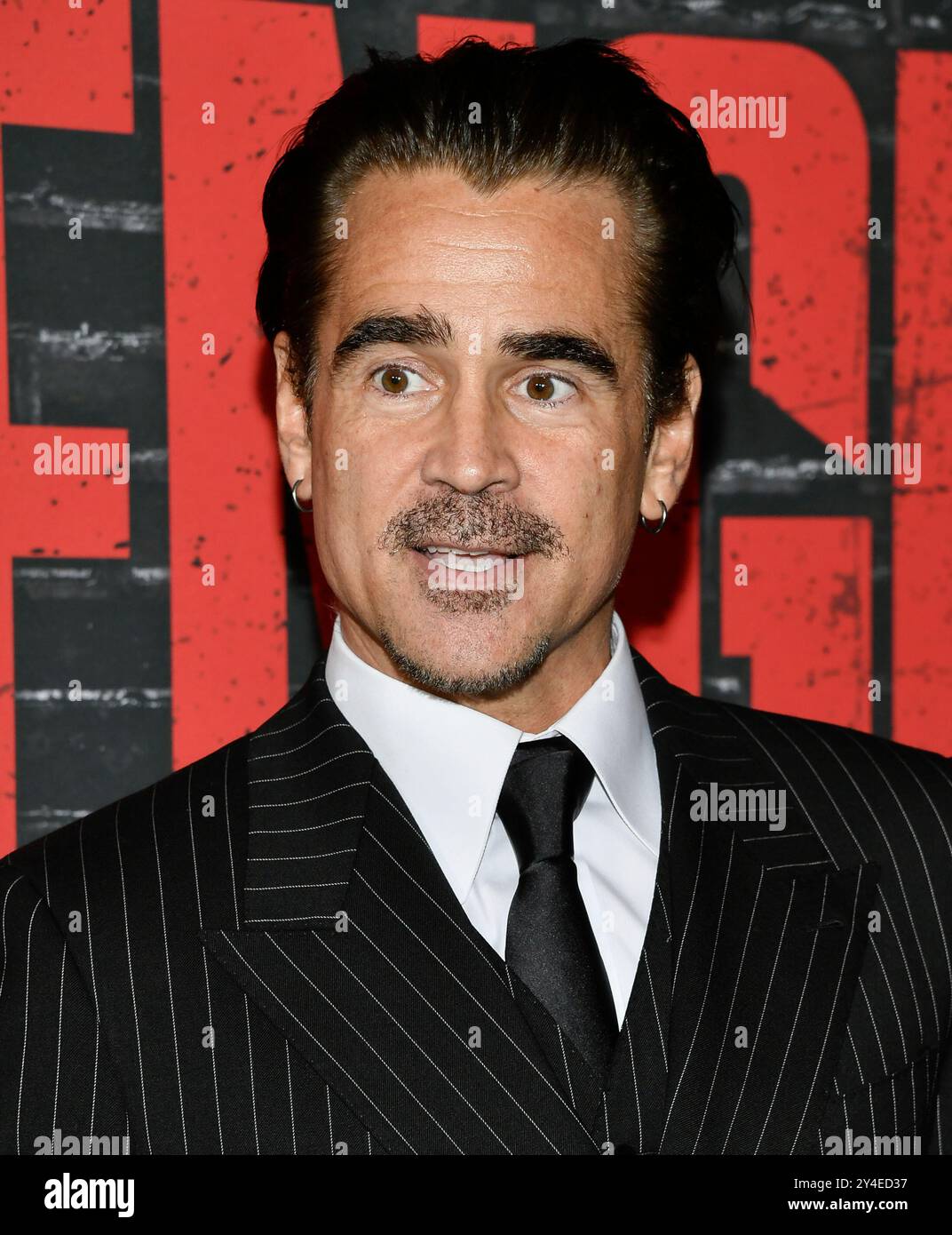 Colin Farrell attends the premiere of the HBO Original Limited Series ...