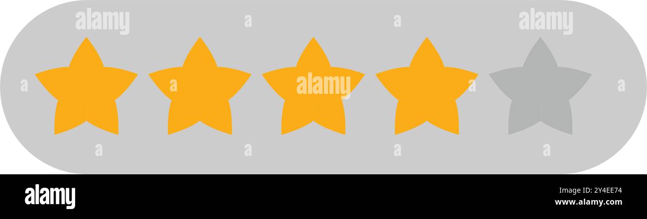 review rating icon illustration design Stock Vector Image & Art - Alamy