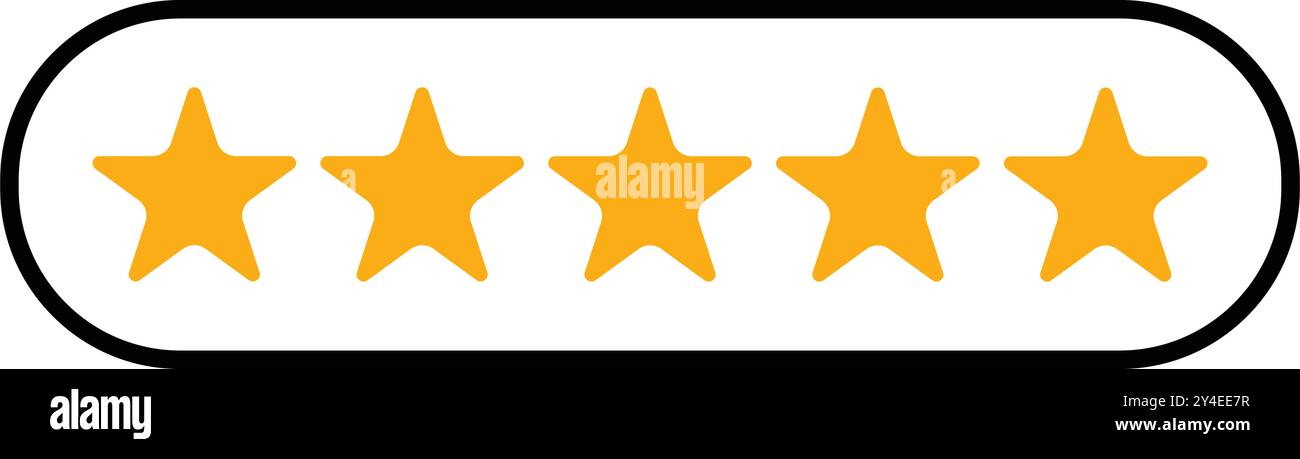 review rating icon illustration design Stock Vector Image & Art - Alamy