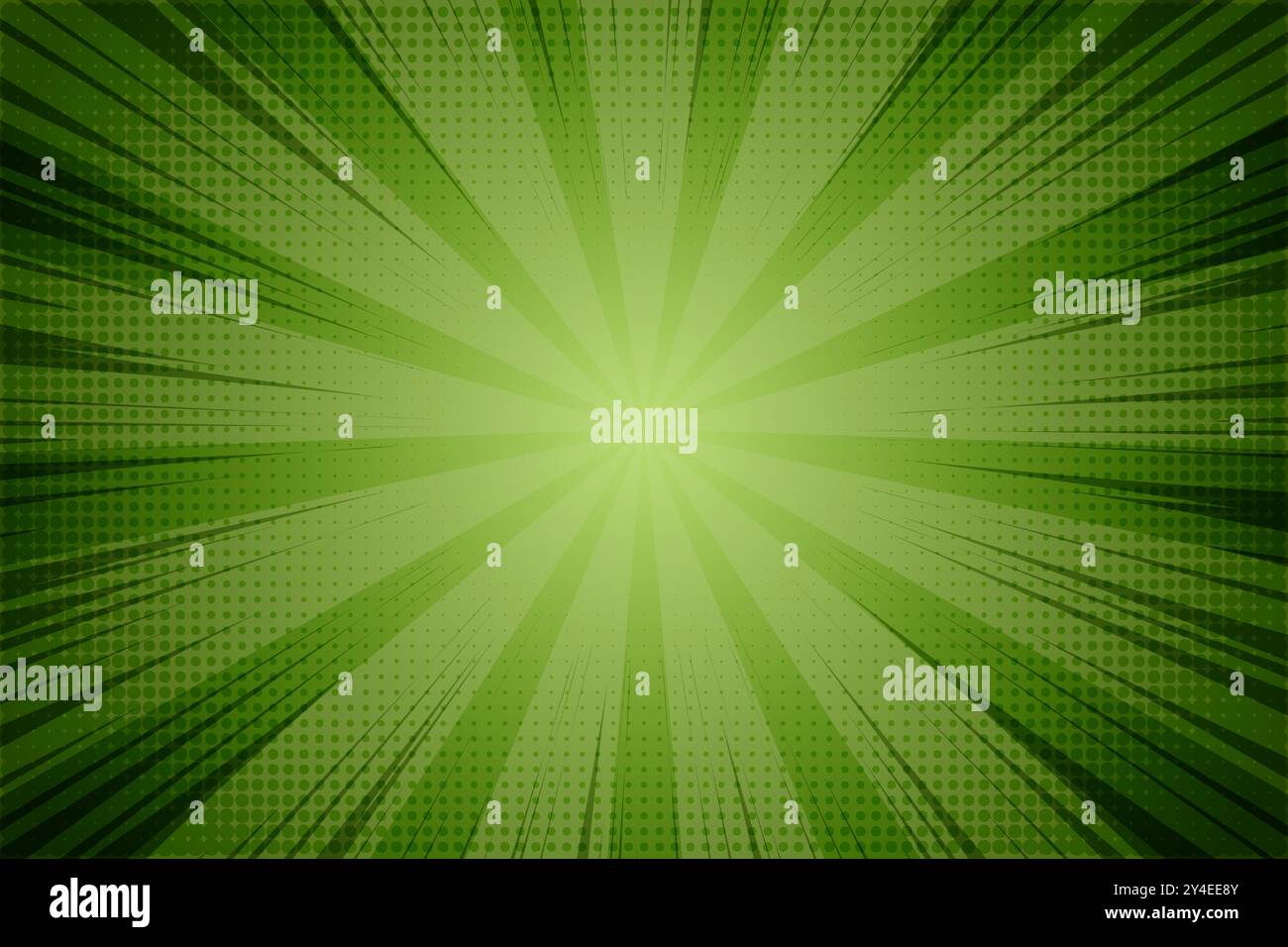Starburst cartoon comic background. Pop art pattern with radial rays ...
