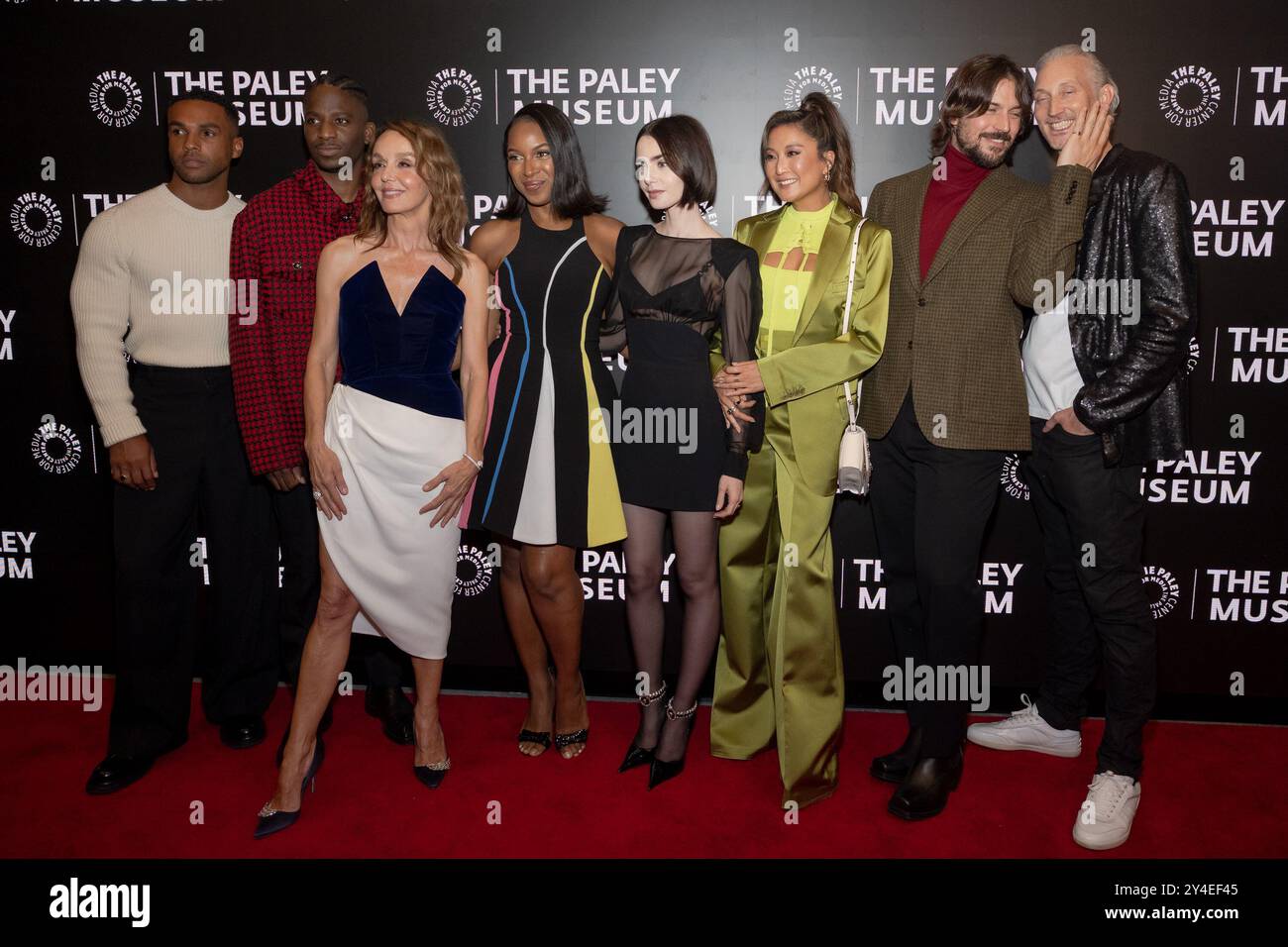New York, USA. 17th Sep, 2024. (L-R) Lucien Laviscount, Samuel Arnold ...