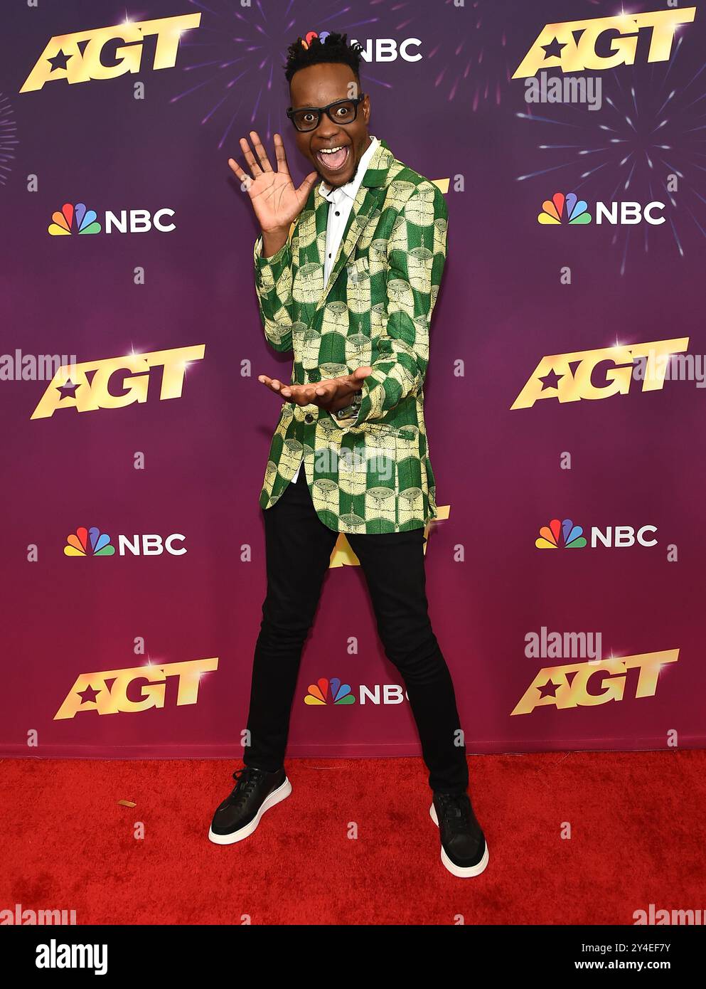 Pasadena, USA. 17th Sep, 2024. Learnmore Jonasi backstage at “America's ...