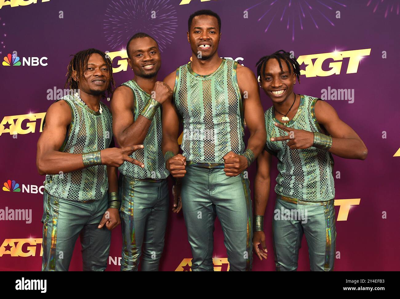 Hakuna Matata Acrobats backstage at “America’s Got Talent” Season 19 ...
