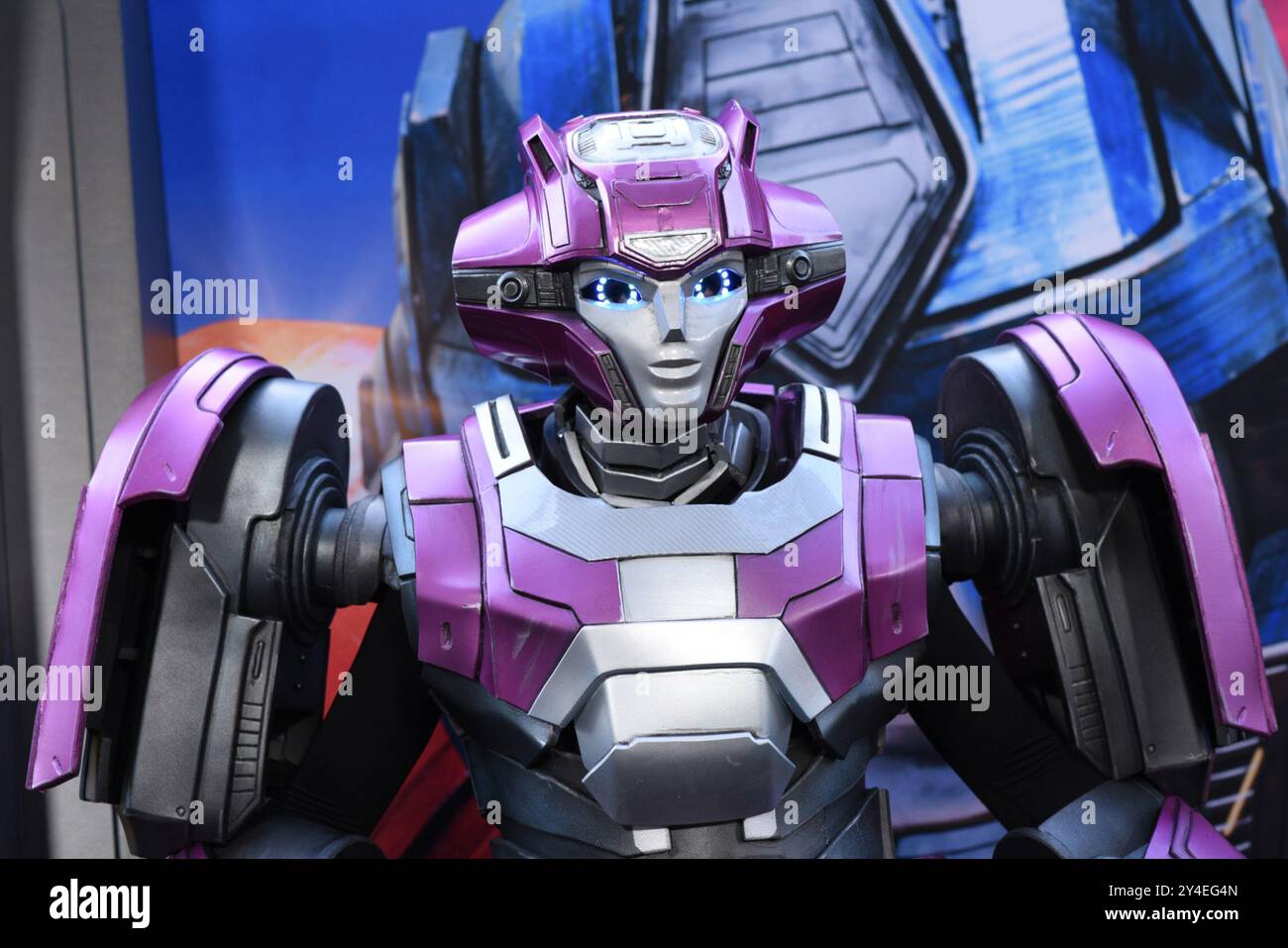 Transformer attending Transformers One premiere at AMC Lincoln Square ...