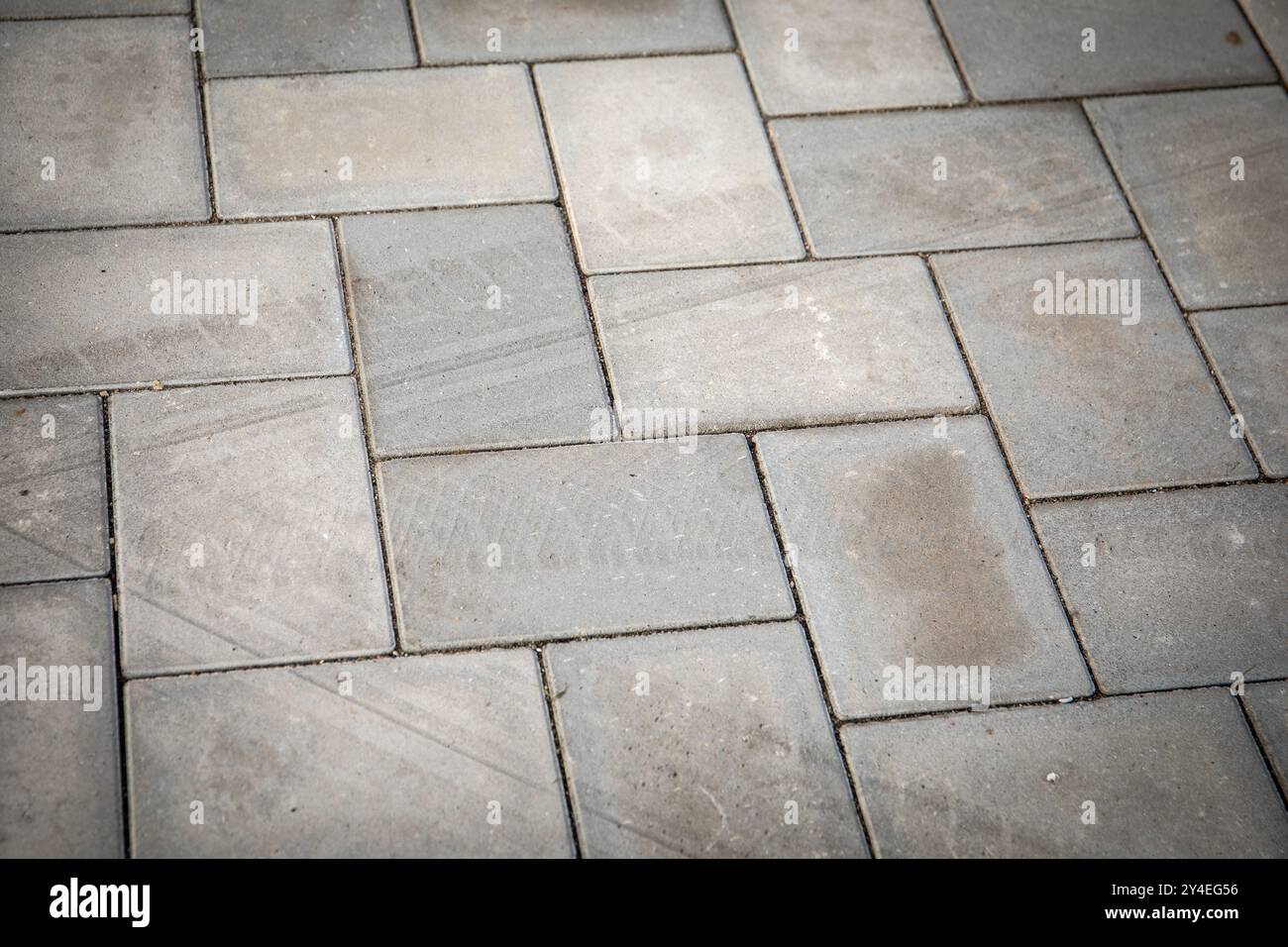 Sidewalk pavement close-up, top view. Road nfrastructure design Stock ...