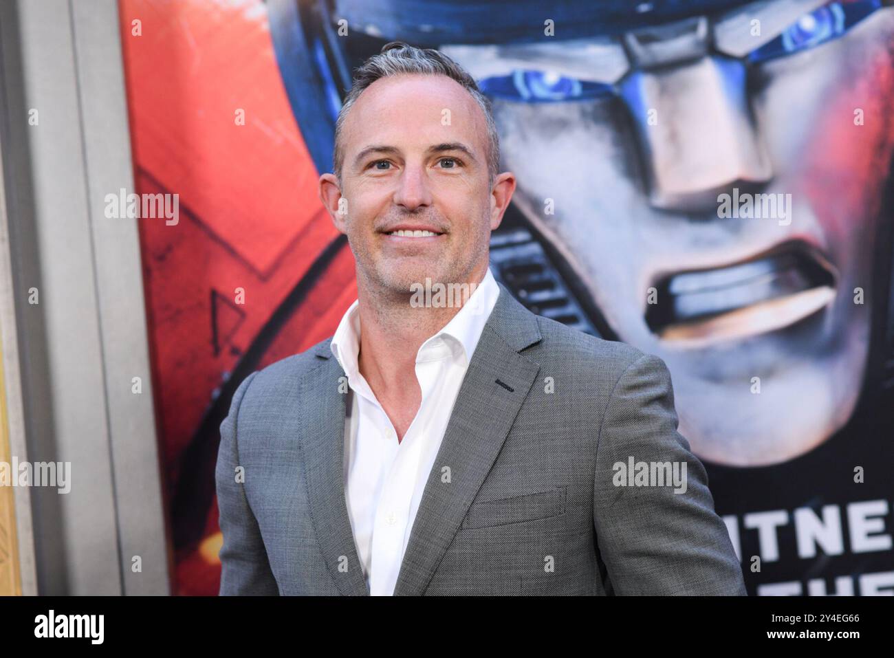 Zev Foreman attending Transformers One premiere at AMC Lincoln Square ...