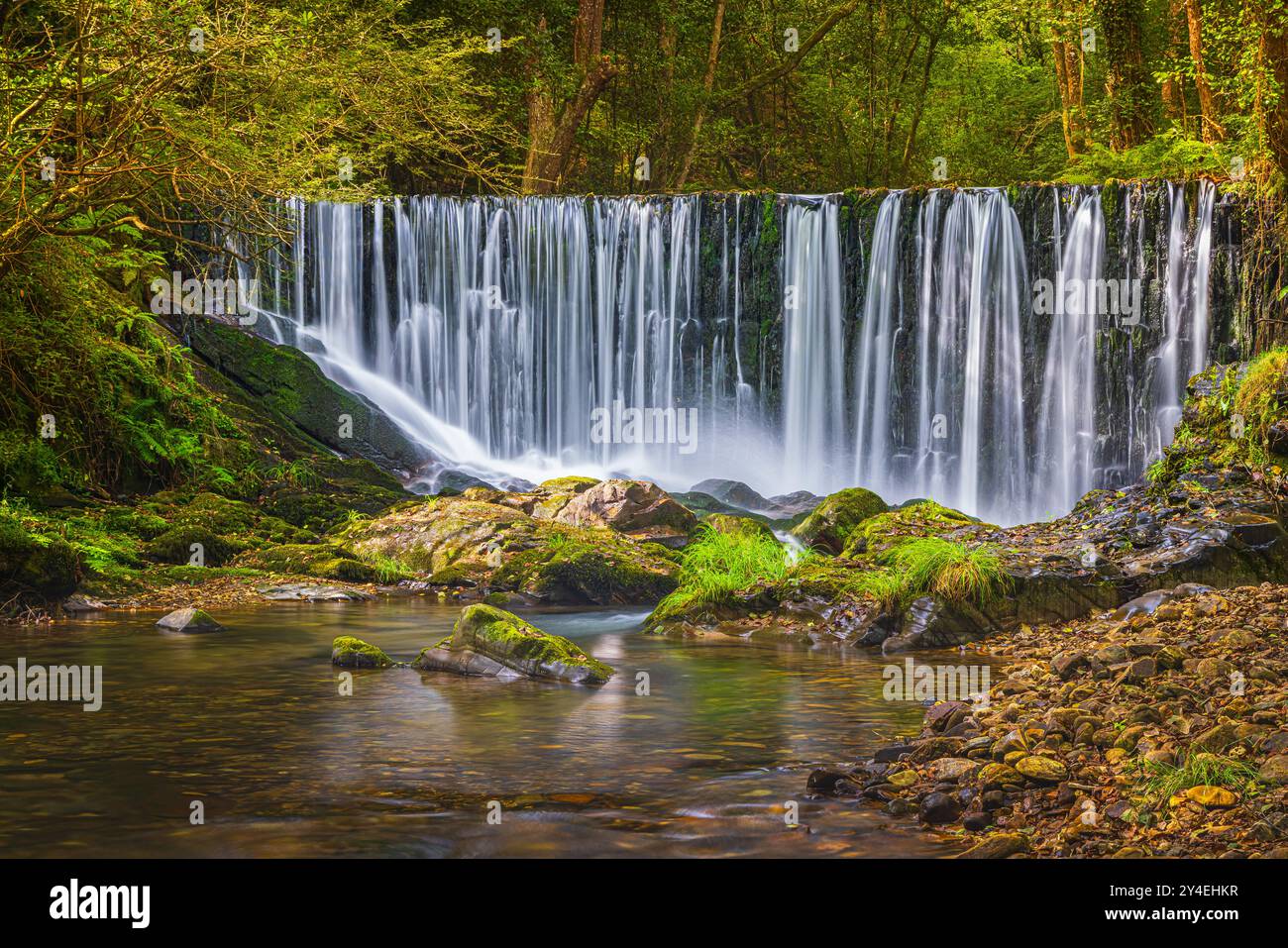 Well known spanish waterfall hi-res stock photography and images - Alamy