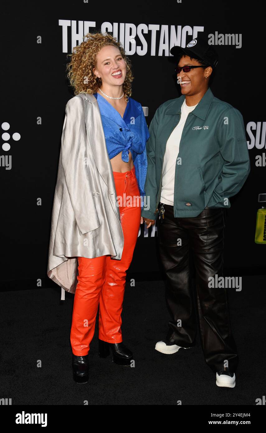 LOS ANGELES, CALIFORNIA - SEPTEMBER 16: (L-R) Kat Cunning and Jules ...