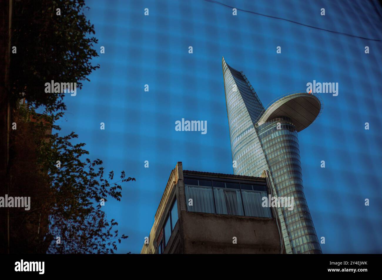 Bitexco Tower side from the apartment Stock Photo - Alamy