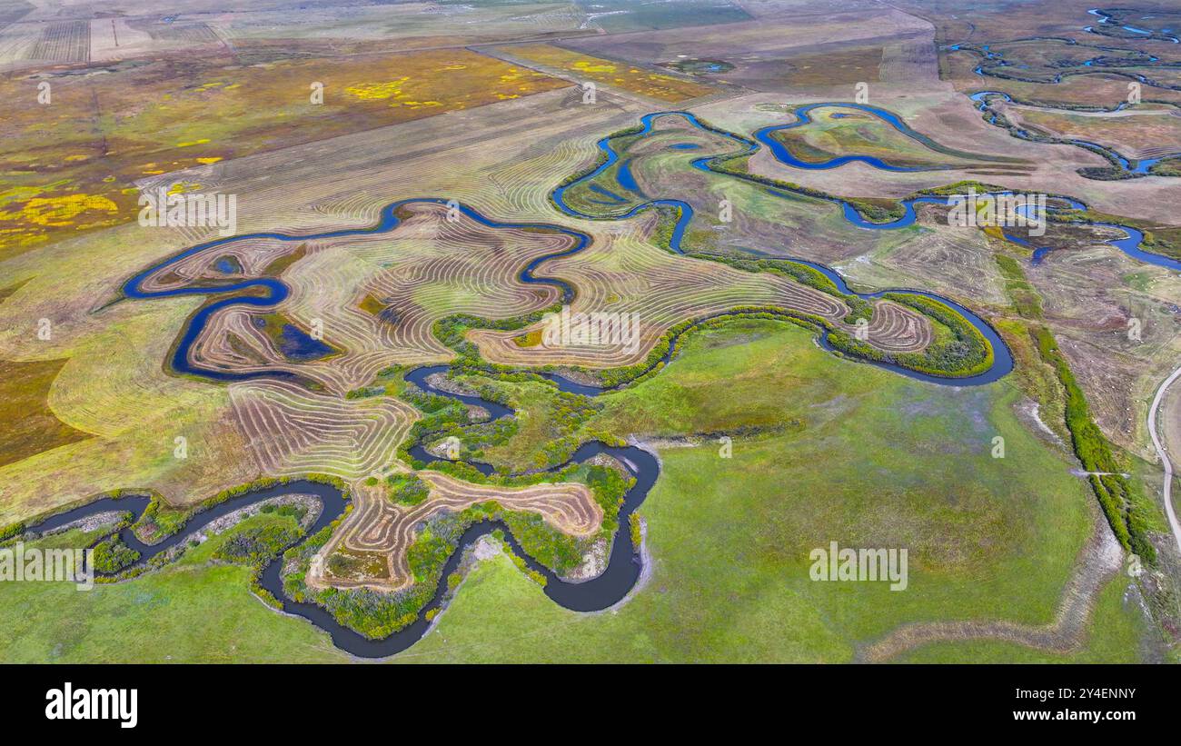 Xilingol. 17th Sep, 2024. An aerial drone photo taken on Sept. 17, 2024 ...