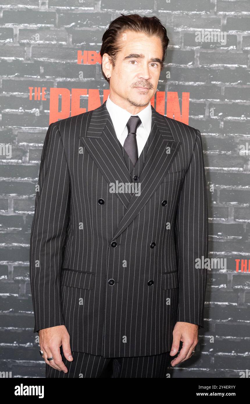 New York, USA. 17th Sep, 2024. Colin Farrell attends HBO Original 'The ...