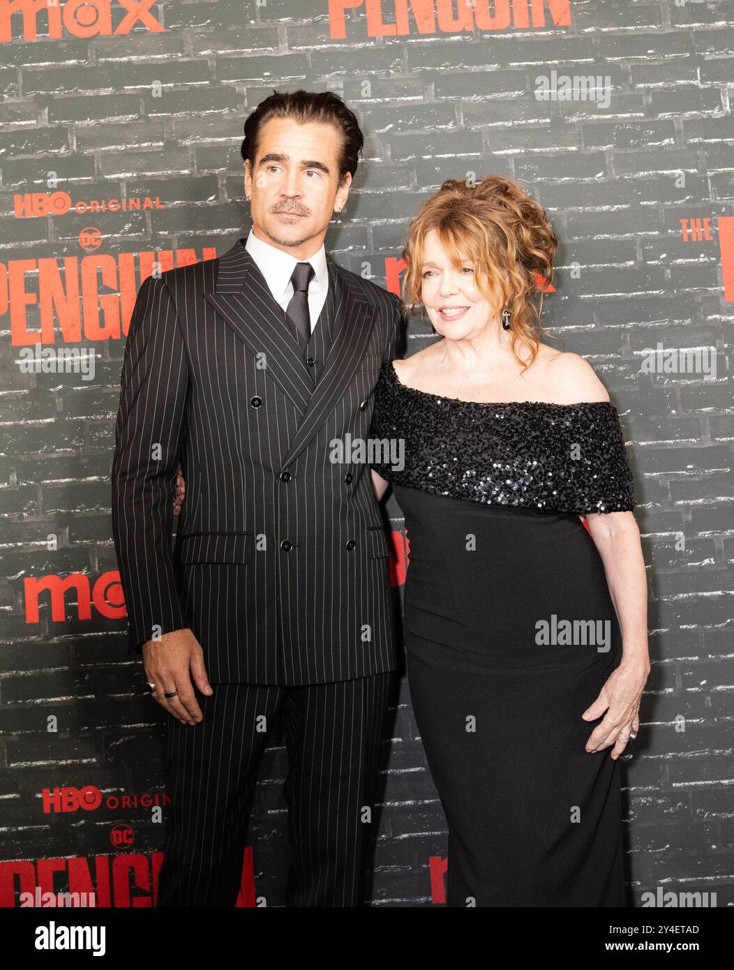New York, NY, USA, 17 September, 2024: Colin Farrell and Deirdre O ...