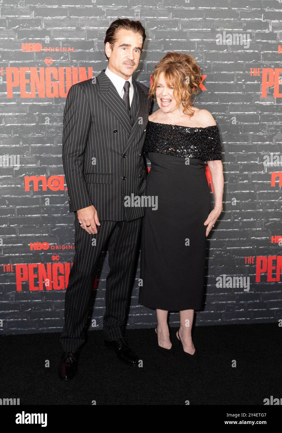 New York, NY, USA, 17 September, 2024: Colin Farrell and Deirdre O ...