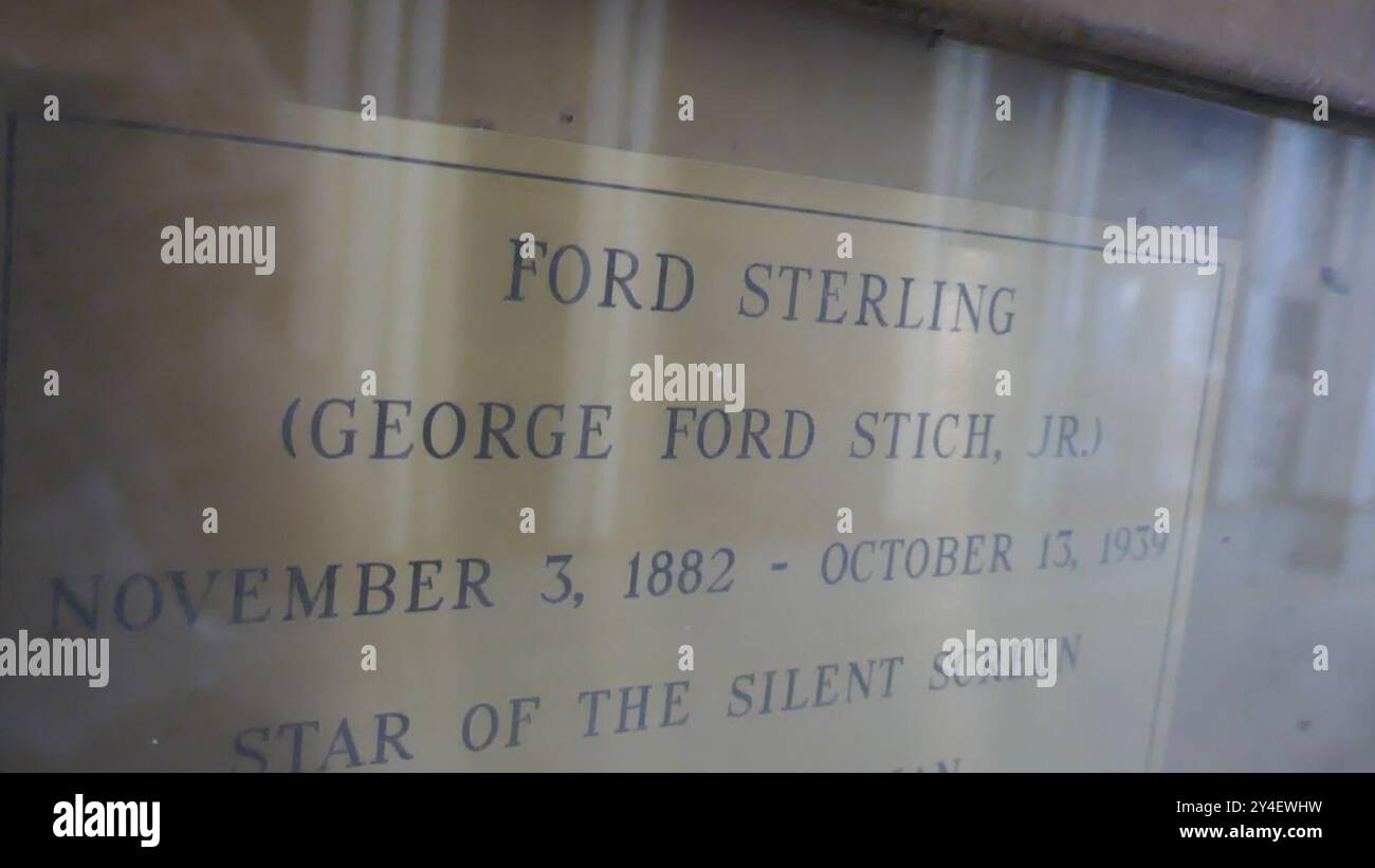 Los Angeles, California, USA 16th September 2024 Ford Sterling Grave at ...