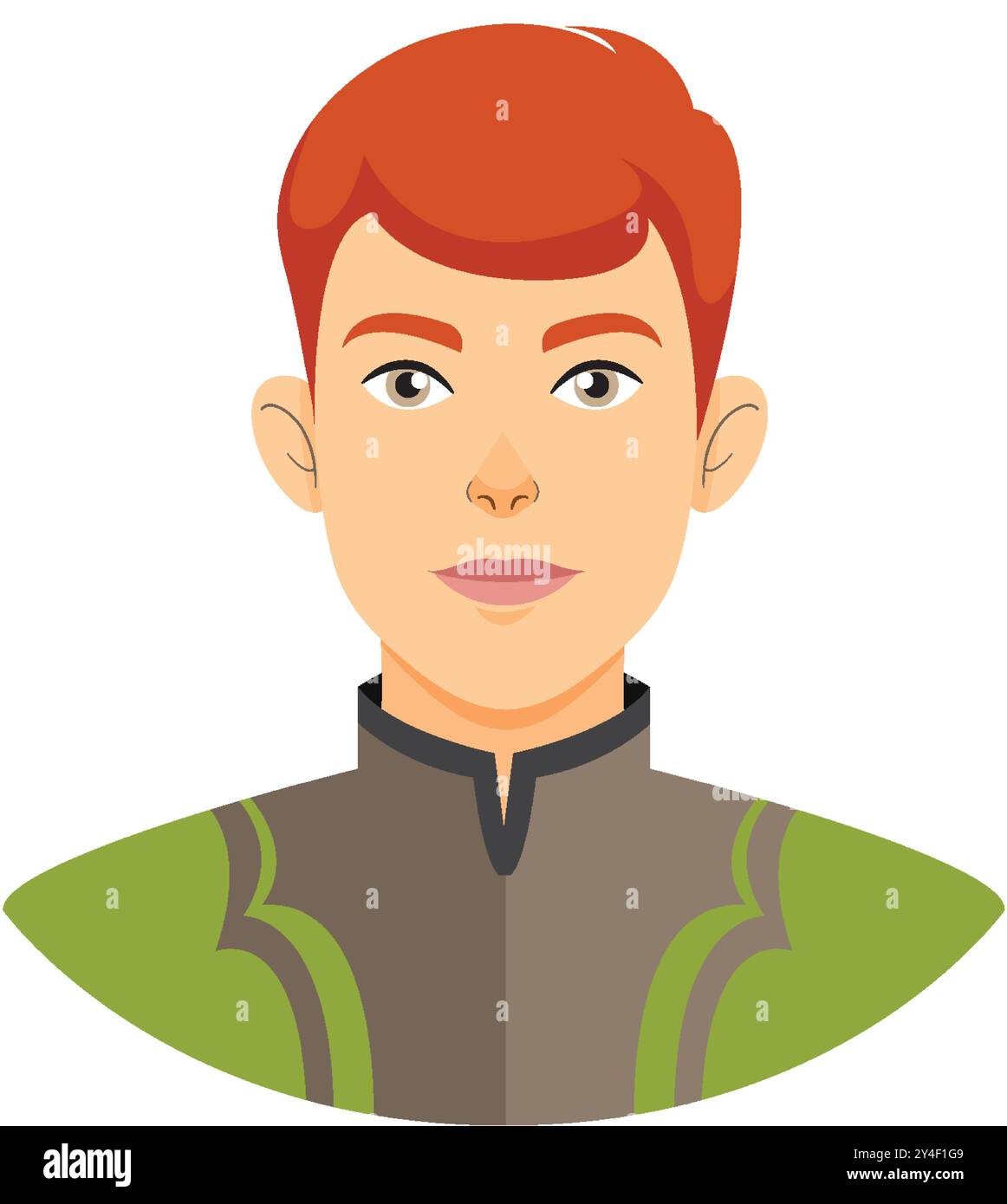 Illustration of a young prince with red hair Stock Vector Image & Art ...