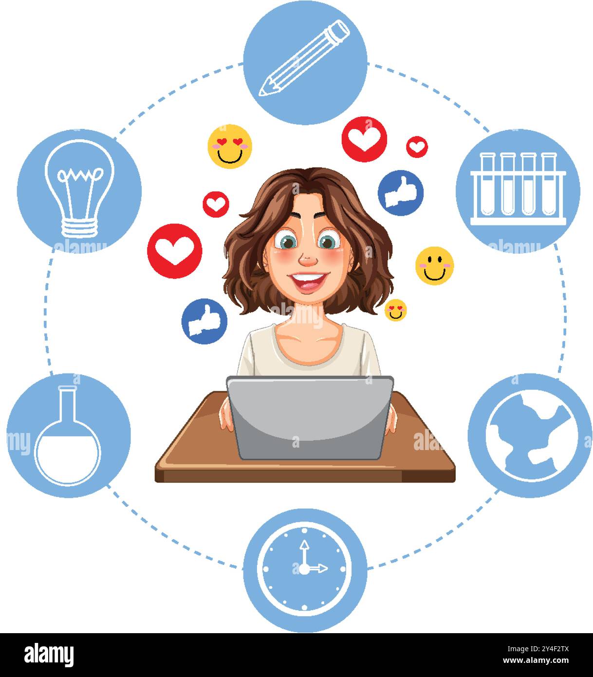 Emojis and learning hi-res stock photography and images - Alamy
