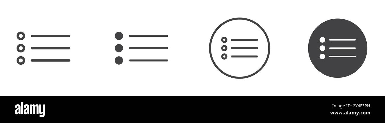 Legend icon set in thin line outline style and linear vector sign Stock Vector Image & Art - Alamy