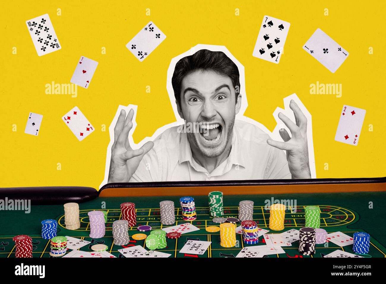 Trend artwork sketch image composite photo collage of young man ...