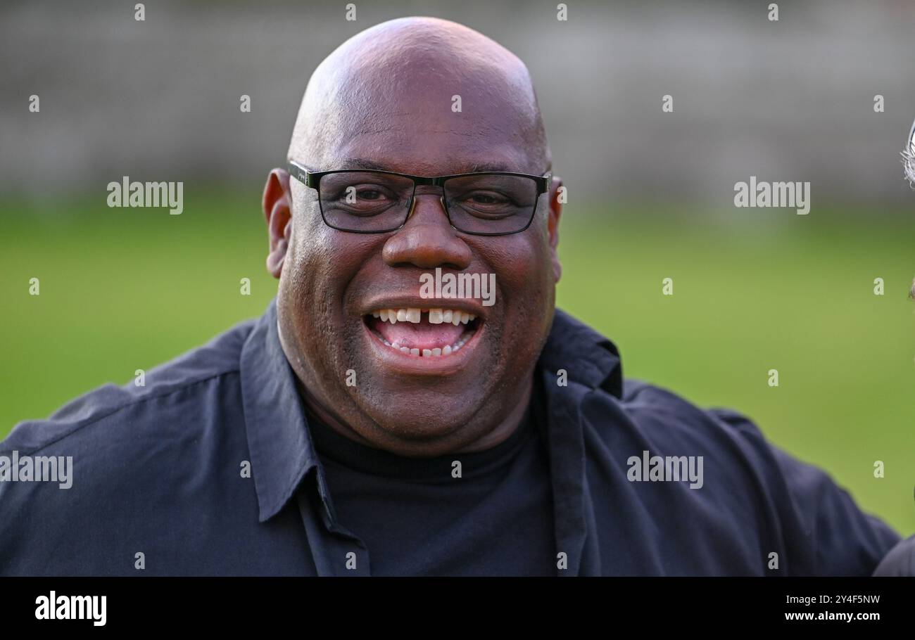 24th August 2024 Music DJ, Carl Cox pictured before his show at Margam ...
