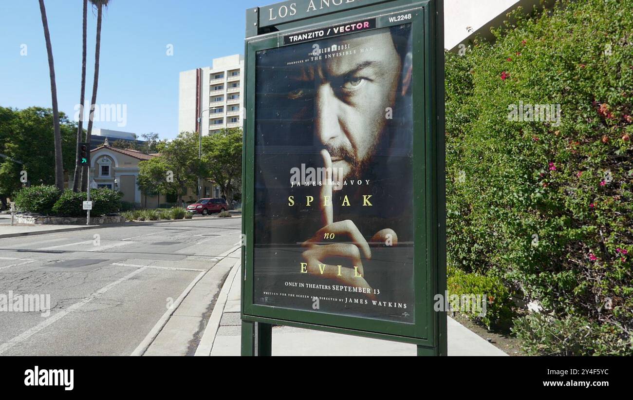 Los Angeles, California, USA 14th September 2024 James McAvoy Speak No ...