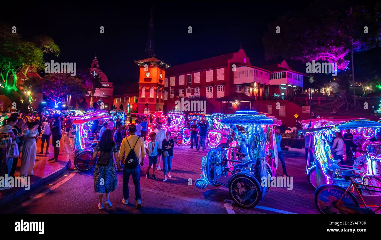 The Dutch Square (Red Square) of Melaka is located in Bandar Hilir and ...