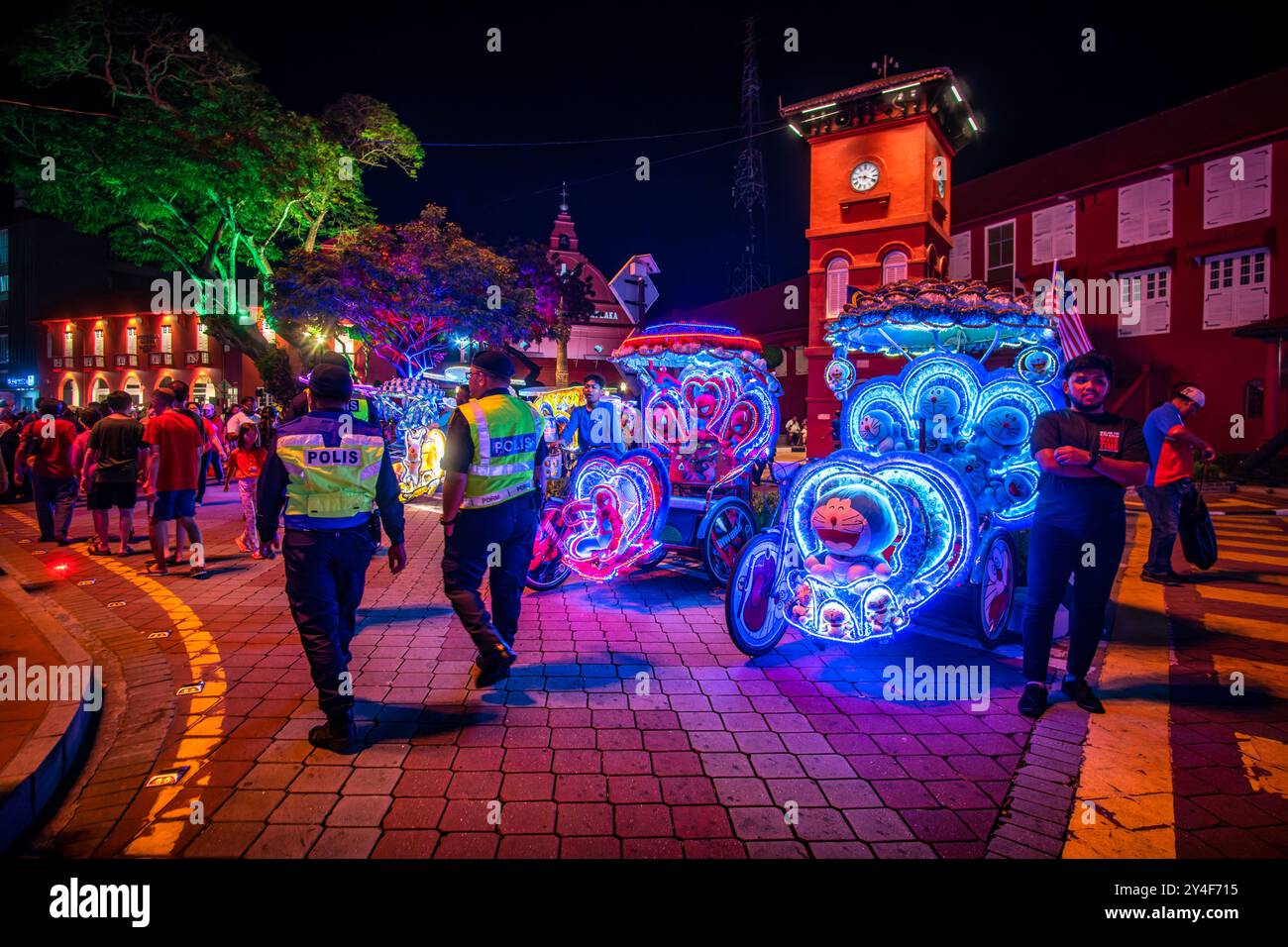 The Dutch Square (Red Square) of Melaka is located in Bandar Hilir and ...