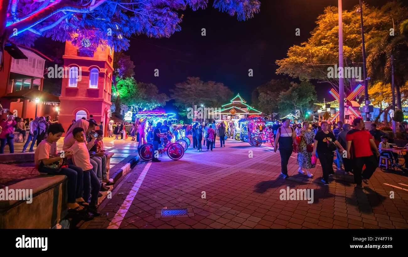 The Dutch Square (Red Square) of Melaka is located in Bandar Hilir and ...