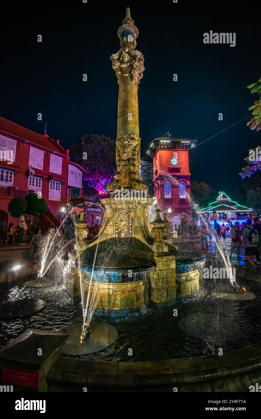 The Dutch Square (Red Square) of Melaka is located in Bandar Hilir and ...