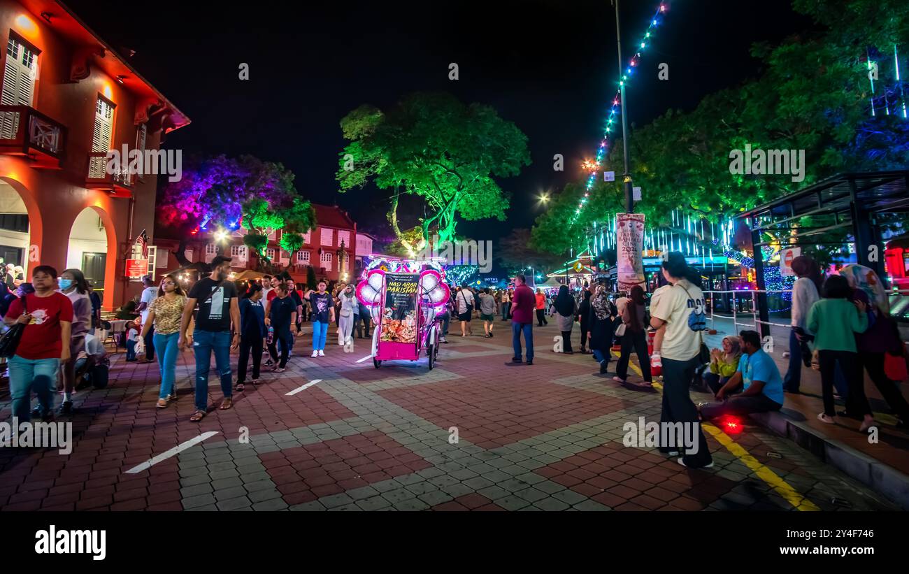 The Dutch Square (Red Square) of Melaka is located in Bandar Hilir and ...