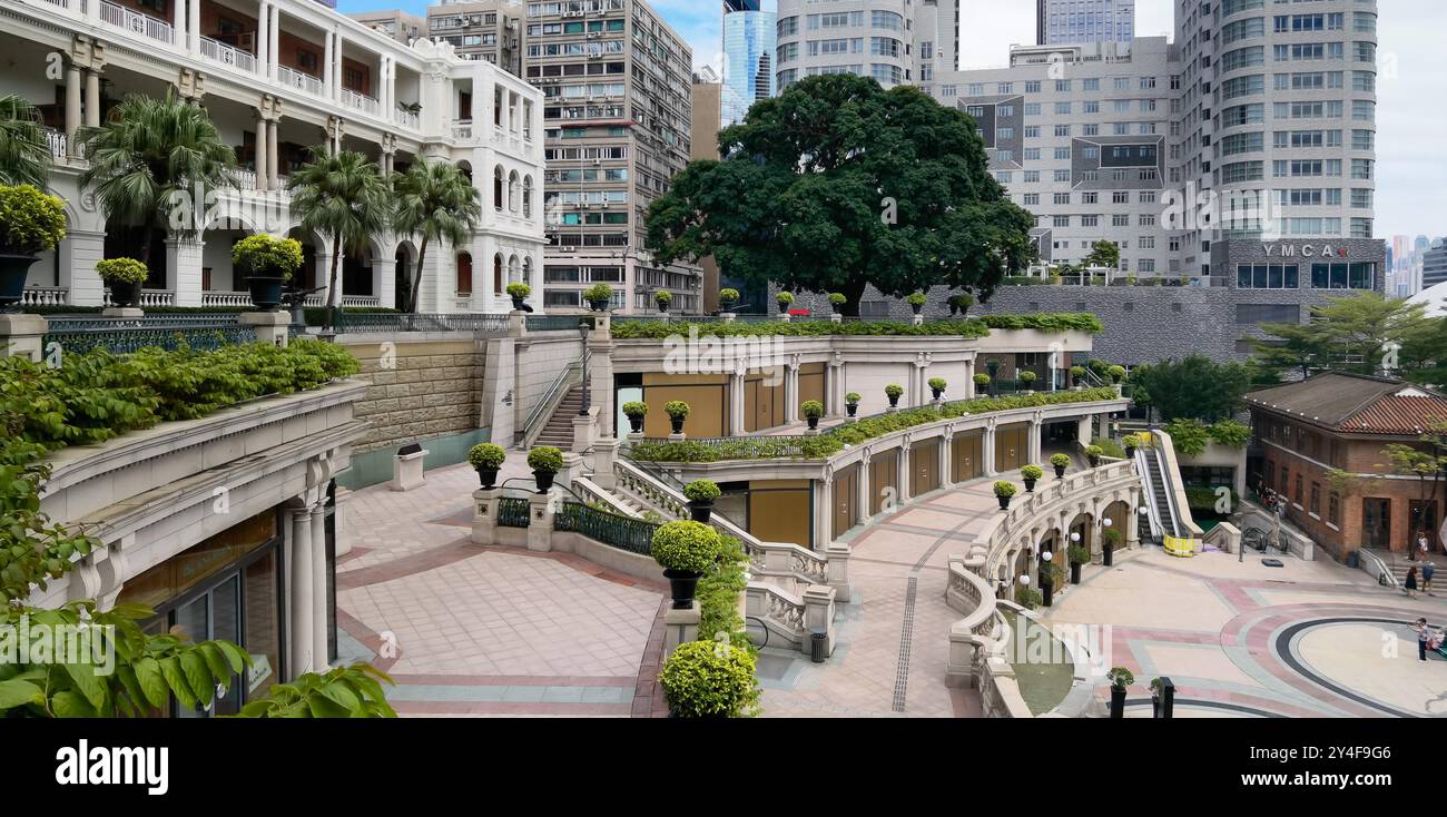 Hong Kong, China - September 18, 2024 : A sprawling outdoor area with a ...