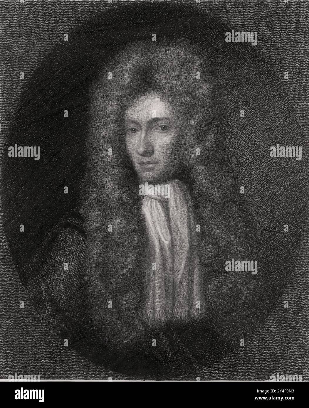 Robert Boyle (1627-1691 ) - Engraving Portrait Stock Photo - Alamy