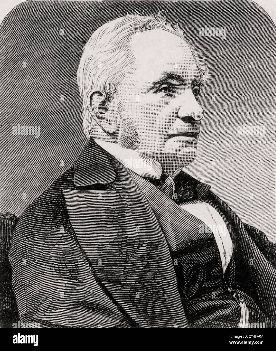 Richard John Griffith (1784-1878 ) - Engraving Portrait Stock Photo - Alamy