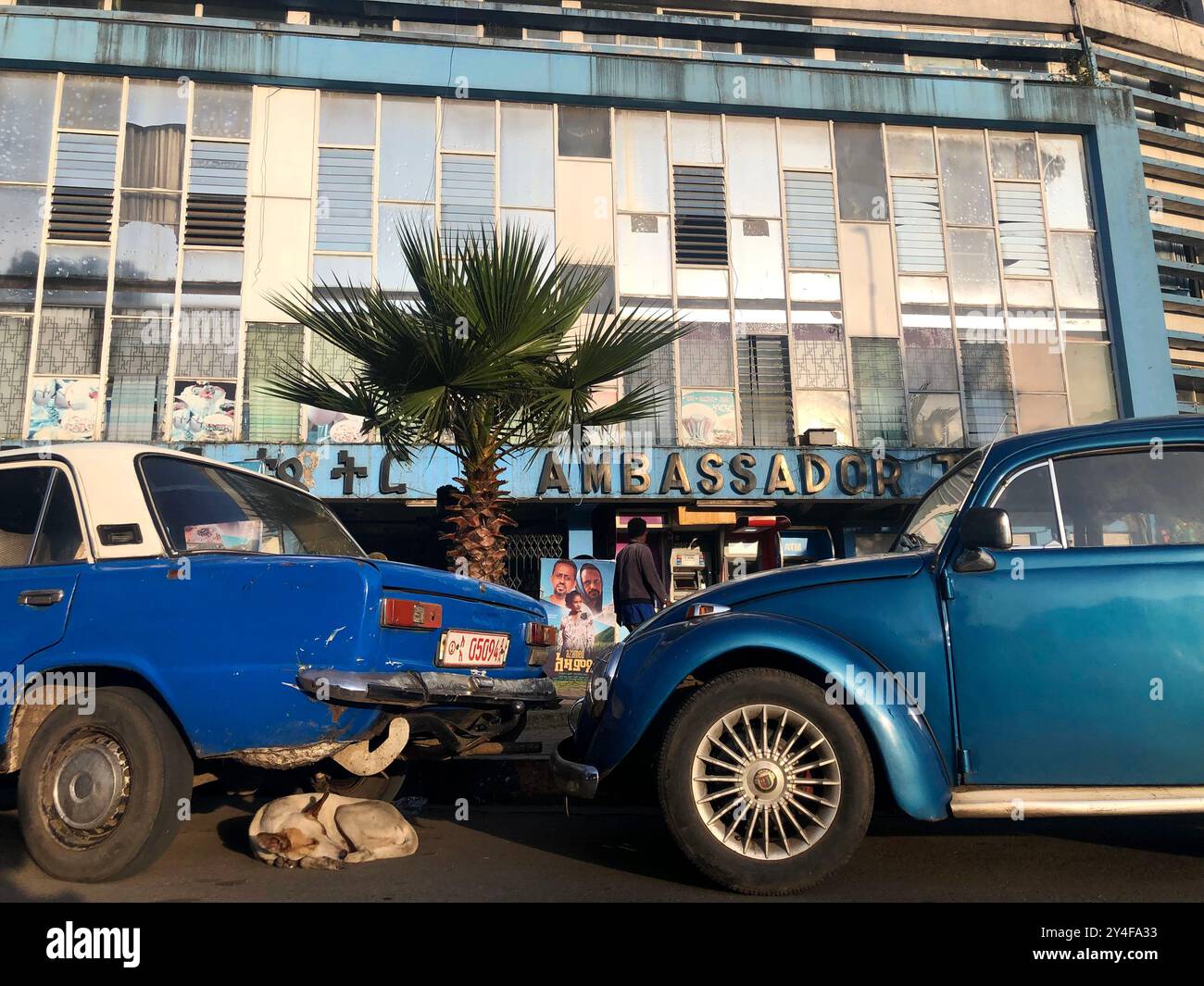 Ethiopia, Addis Ababa (or Addis Abeba): the Ambassador Theater ...