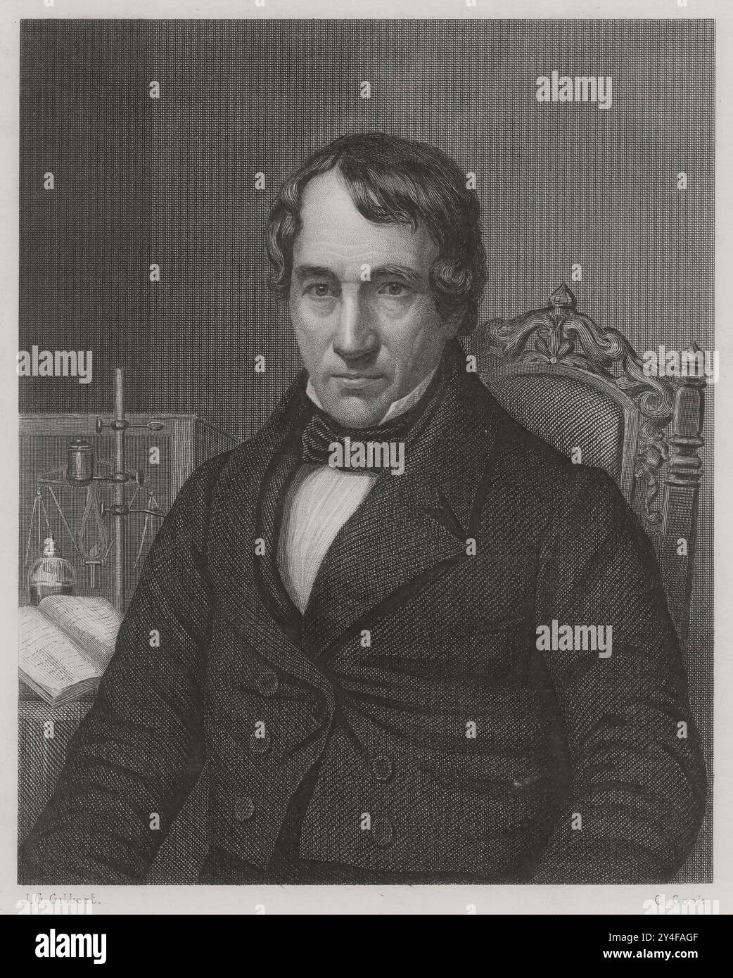 Thomas Thomson (1773-1852 ) - Engraving Portrait Stock Photo - Alamy