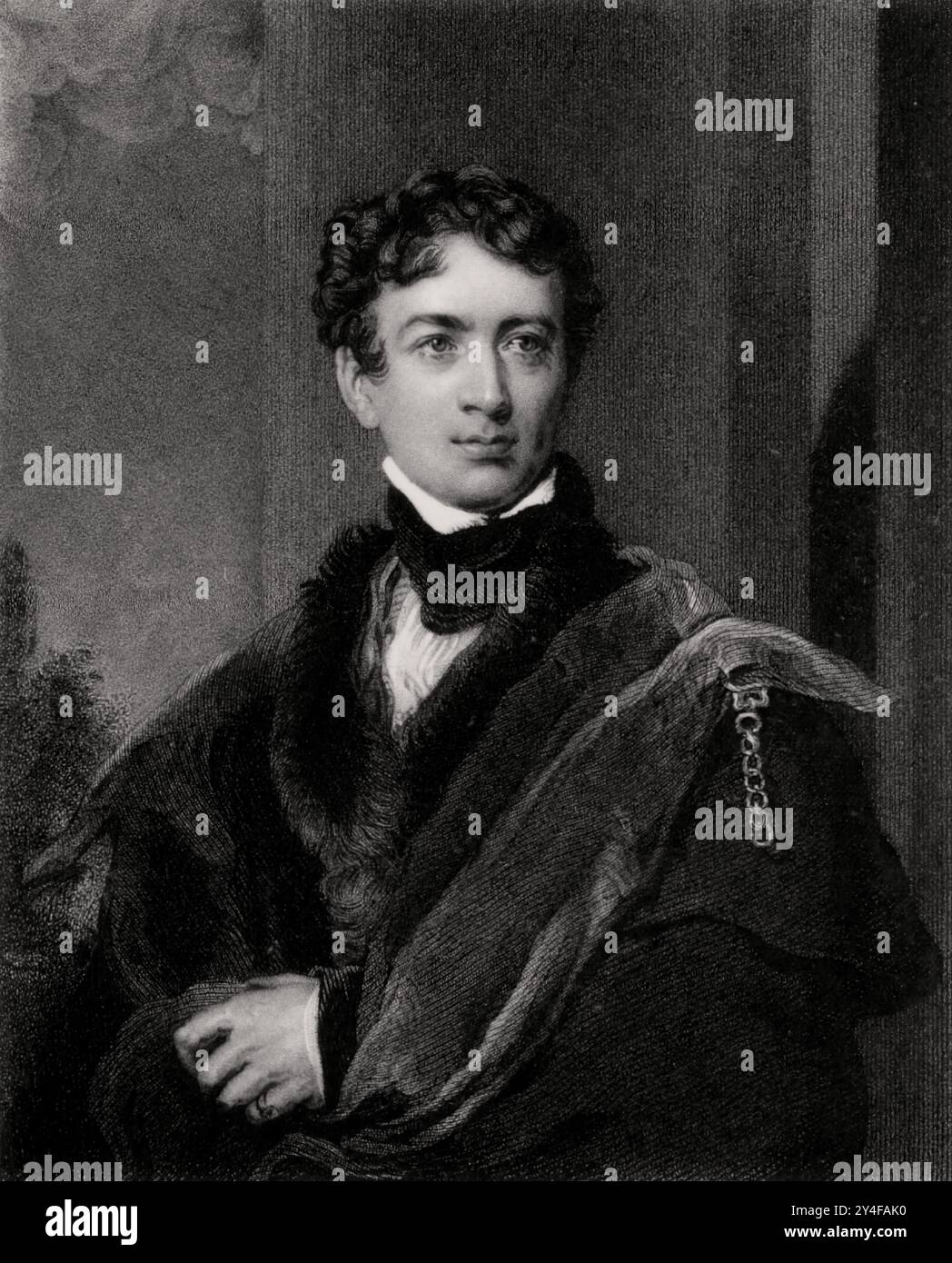 John George Lambton, lst Earl of Durham (1792-1840 ) - Engraving ...