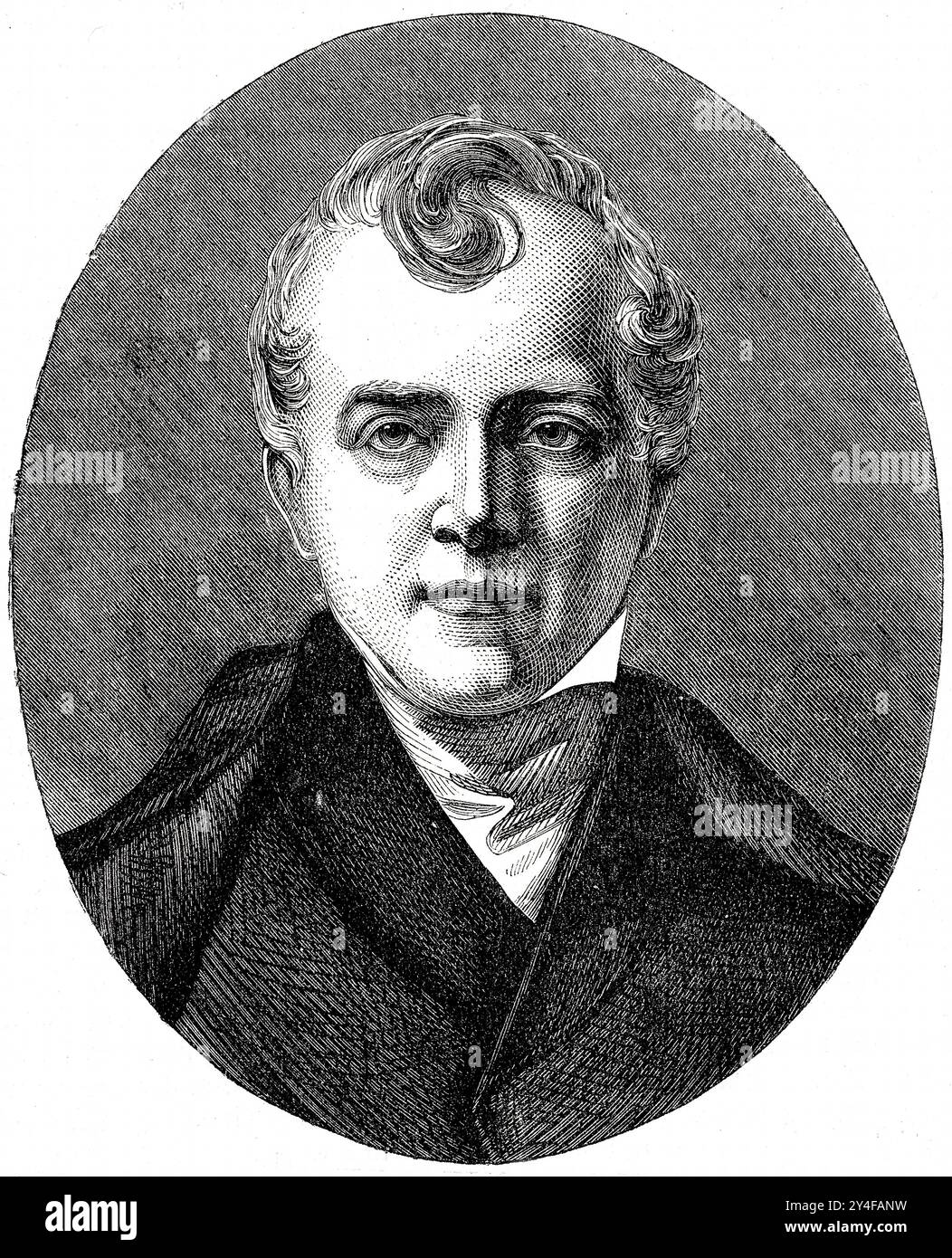 Charles Bell (1774-1842 ) - Engraving Portrait Stock Photo - Alamy