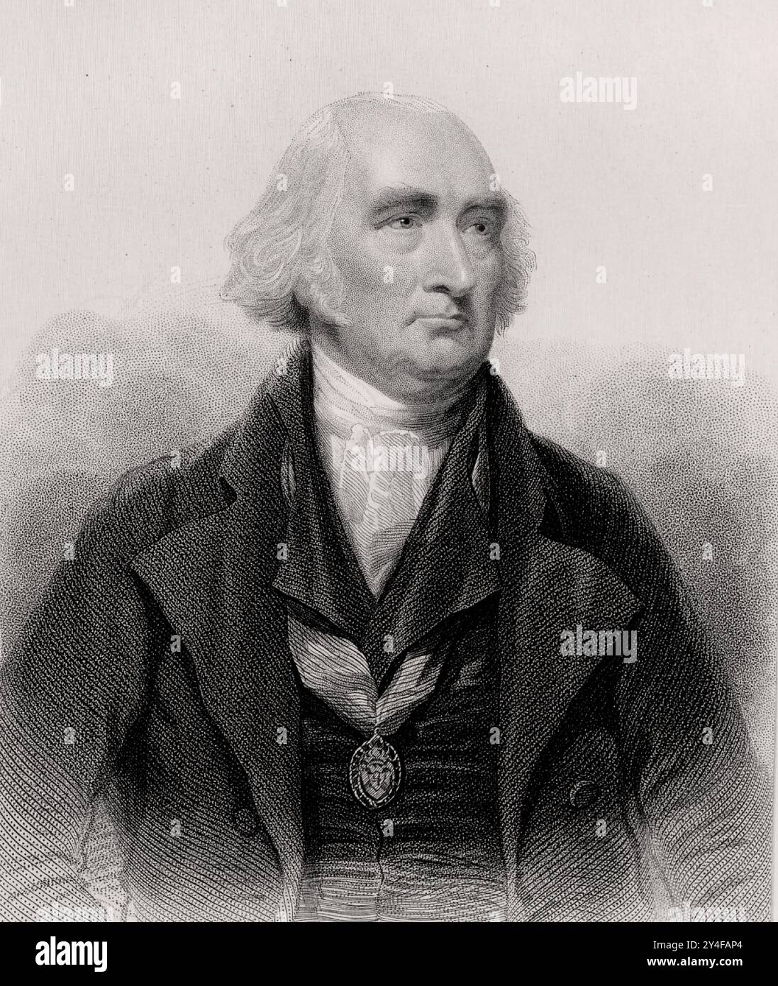 William Forbes, 6th Baronet (1735-1806) - Engraving Portrait Stock ...