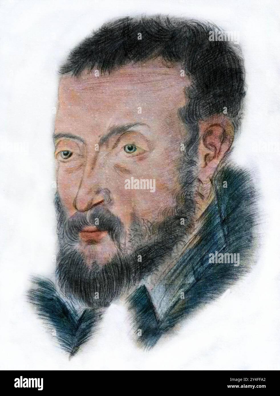 Portrait of the poet Joachim du Bellay (1522-1560 Stock Photo - Alamy