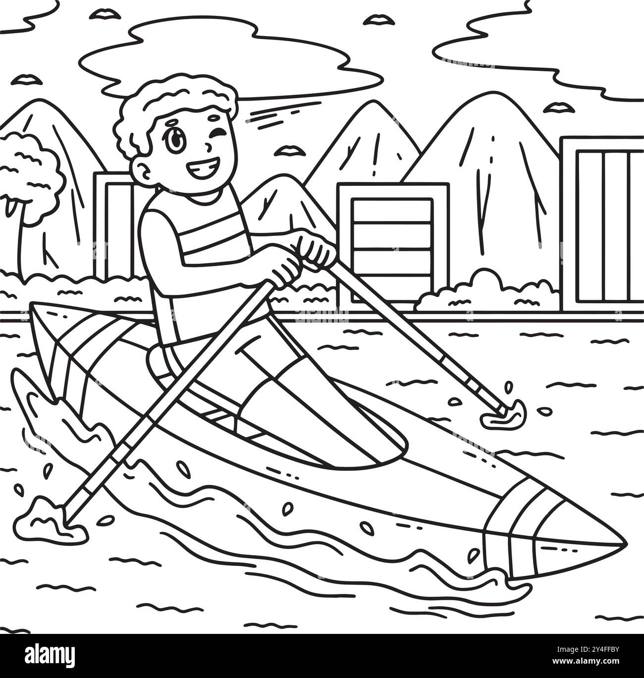 Rowing finish line Black and White Stock Photos & Images - Alamy