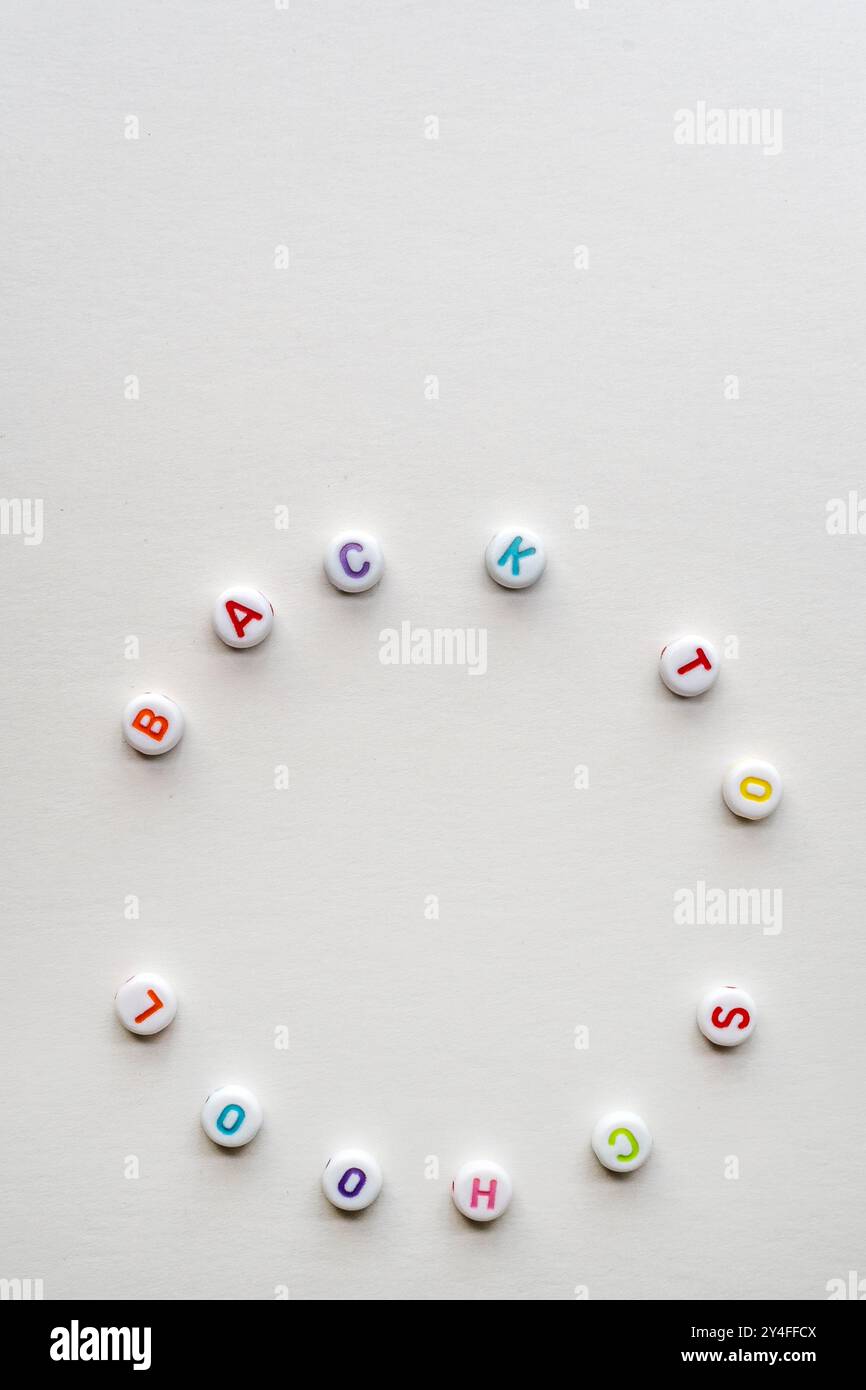 Back to school decorations hi-res stock photography and images - Alamy