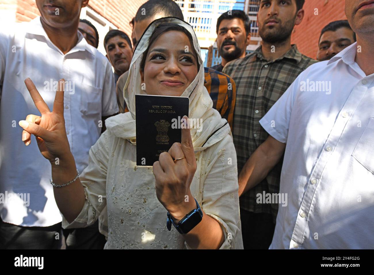 September 18, 2024, Bijbehara, Jammu And Kashmir, India: Iltija mufti ...