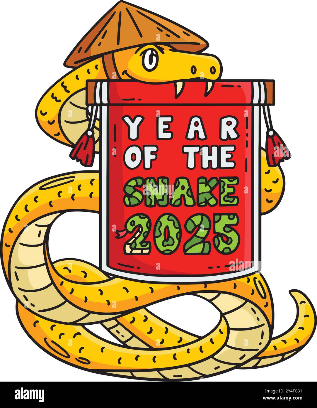 Year snake 2025 hand hi-res stock photography and images - Alamy